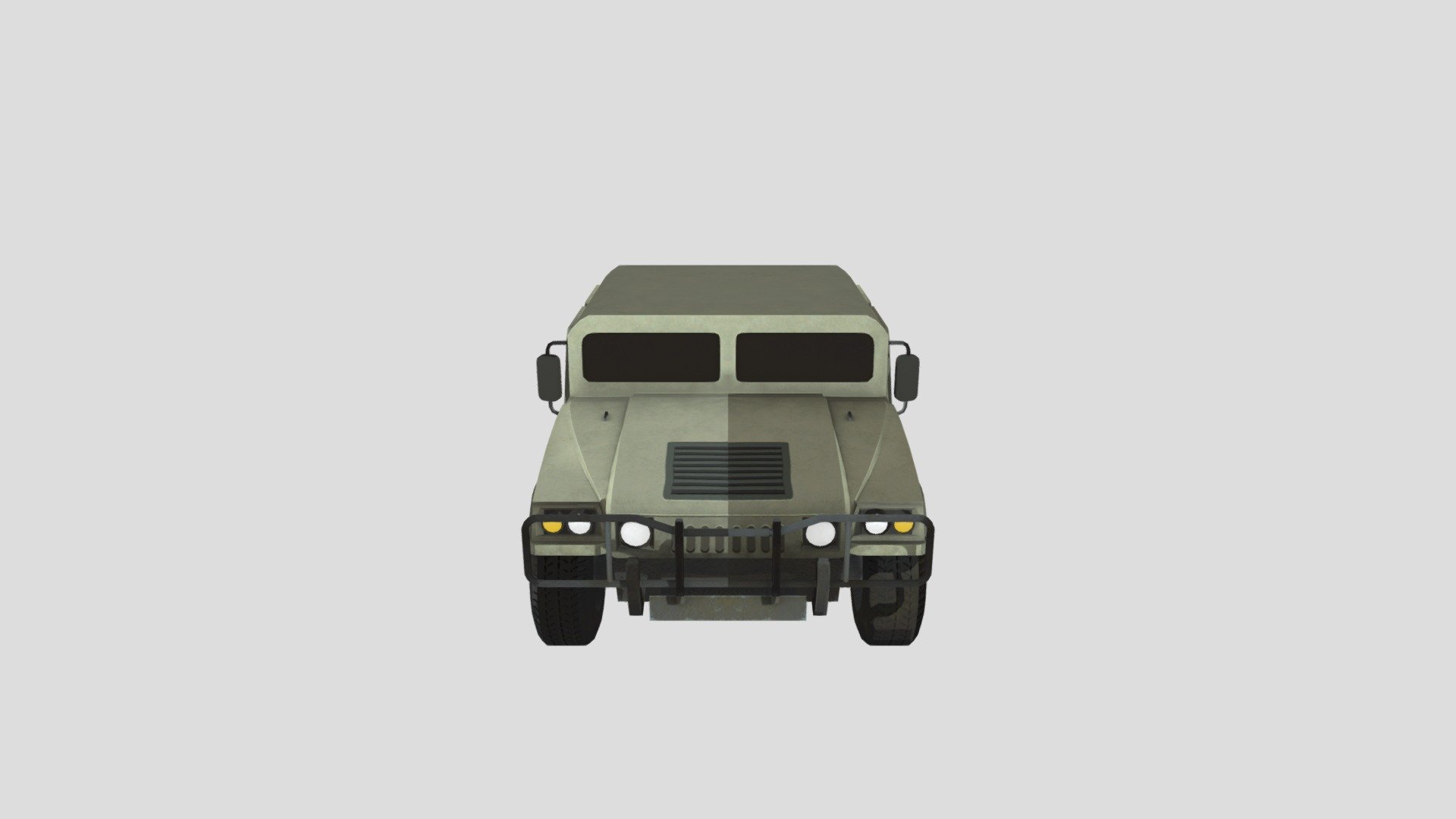 vehicle_ Small_ Humvee - Download Free 3D model by amogusstrikesback2 ...