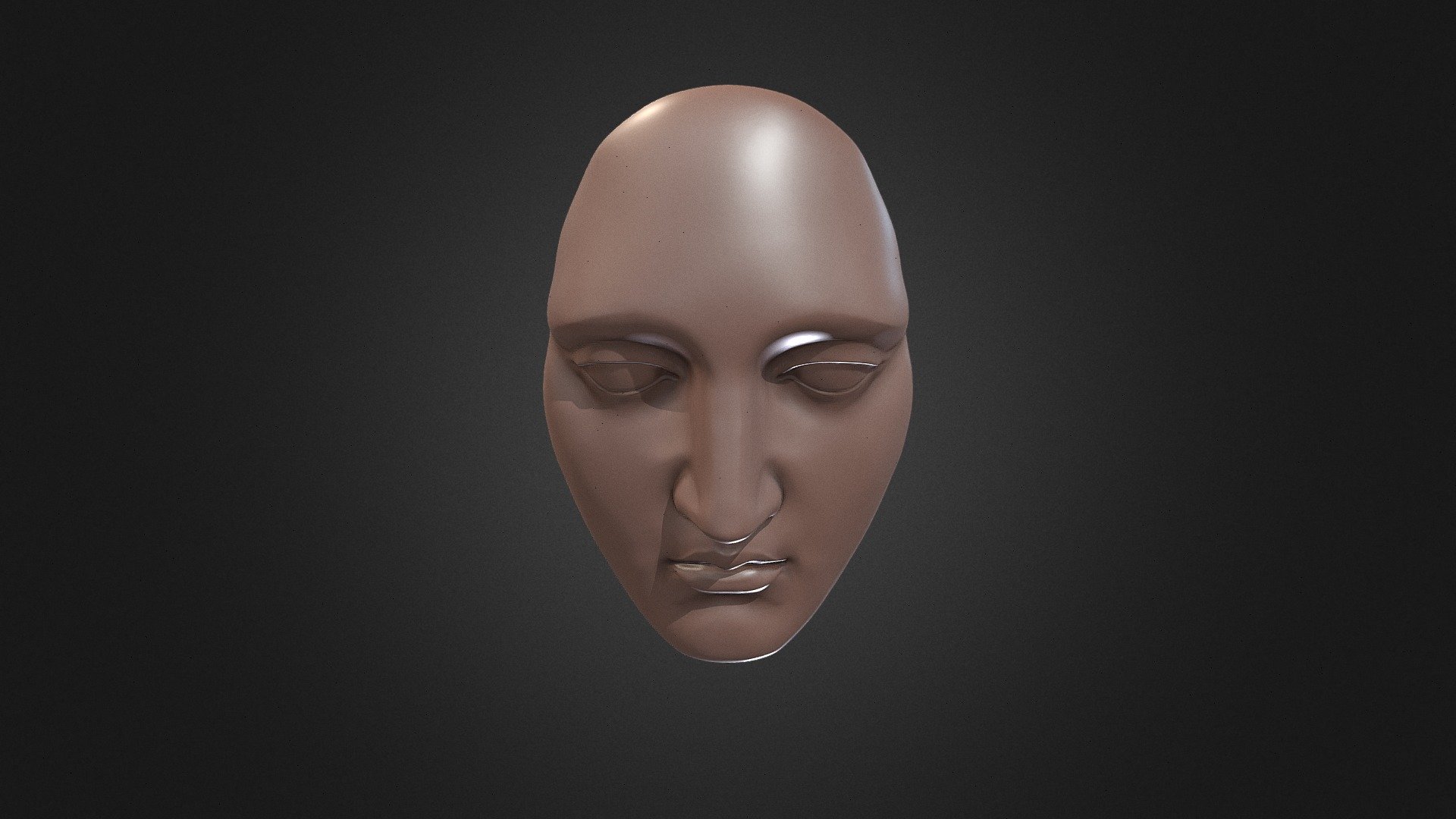 mask female2 - Download Free 3D model by denrec [c28dde1] - Sketchfab