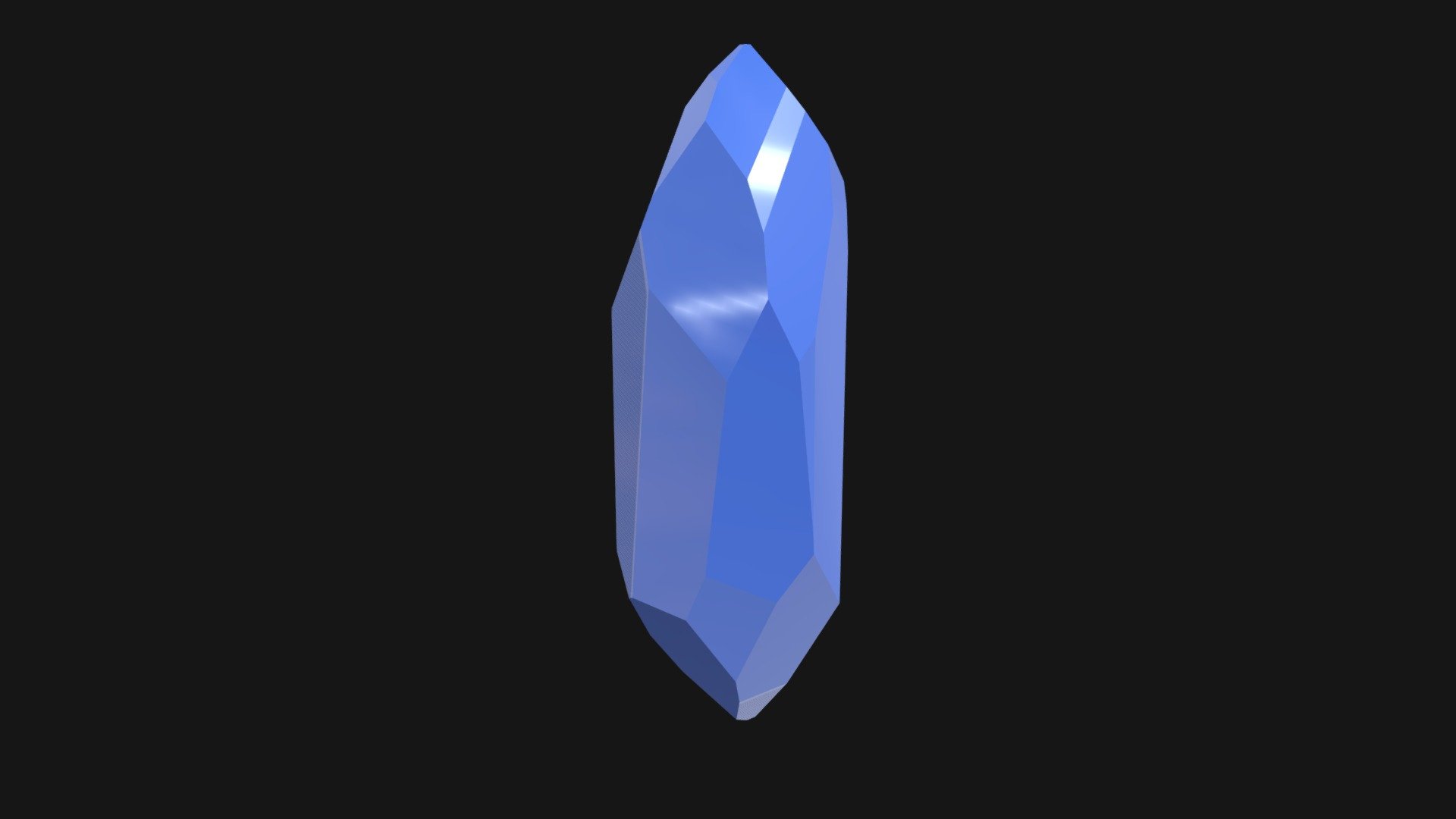 Simple Crystal - 3D model by h4n3h [c292672] - Sketchfab