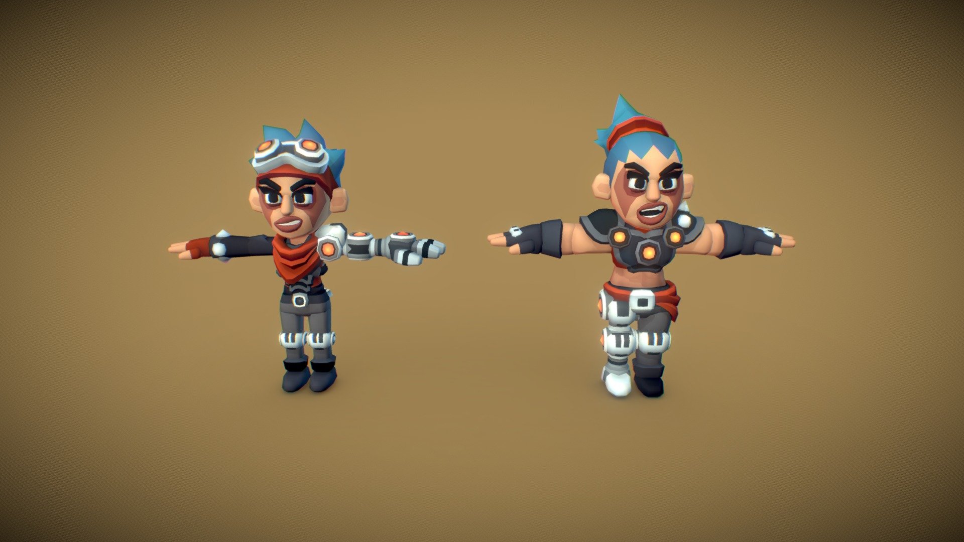 Wicket Sisters - Preview - 3D model by BitGem [c295166] - Sketchfab