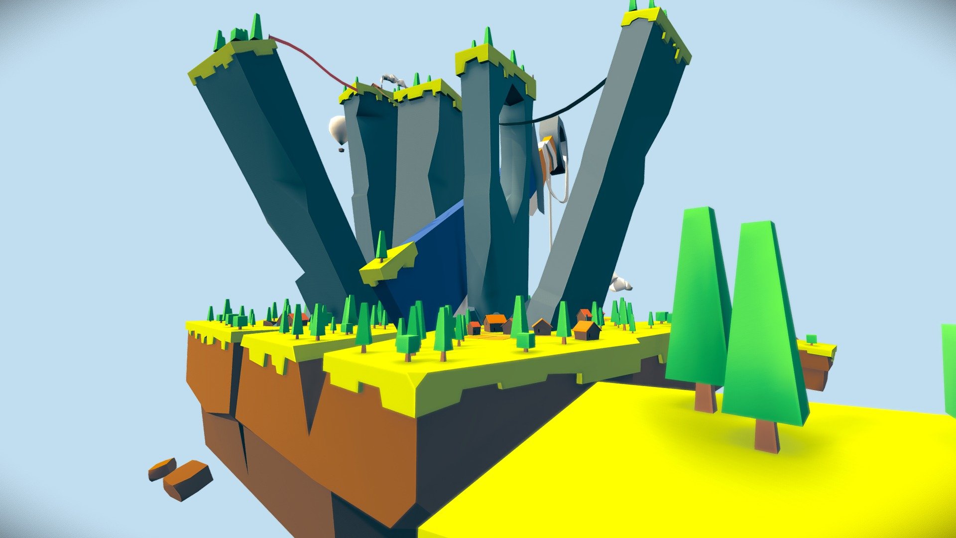 Sword town - 3D model by farart [c298a65] - Sketchfab