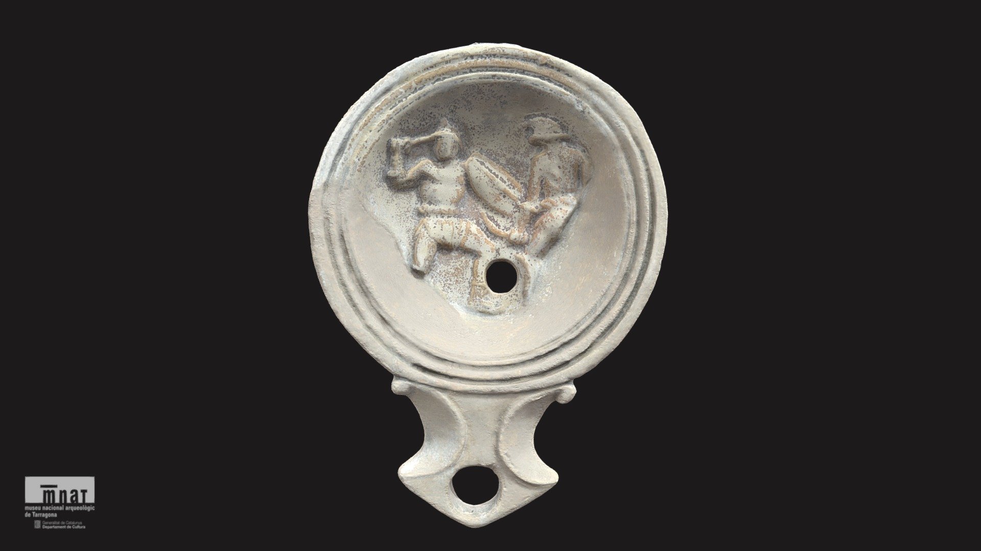 Llàntia - MNAT 2671 - Download Free 3D model by Museu Nacional ...