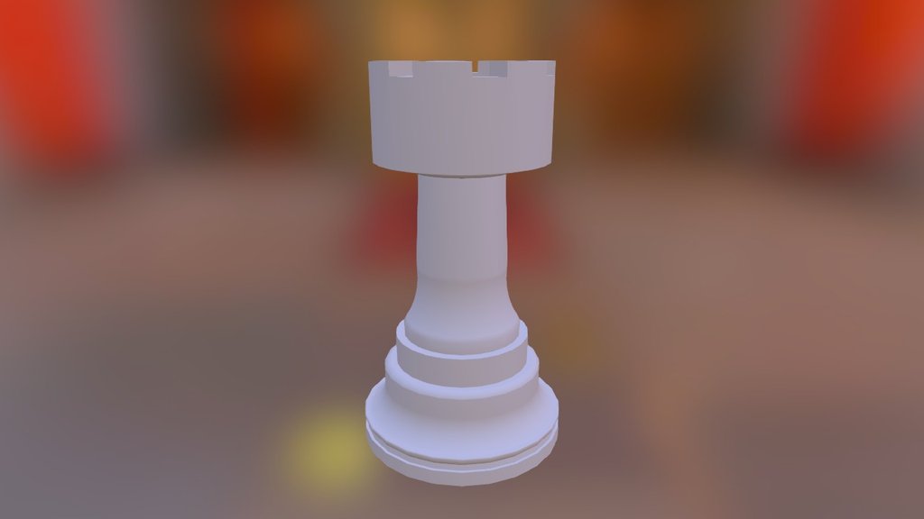 CHESS ROOK - 3D model by chris.muscarnera [c29bfcd] - Sketchfab