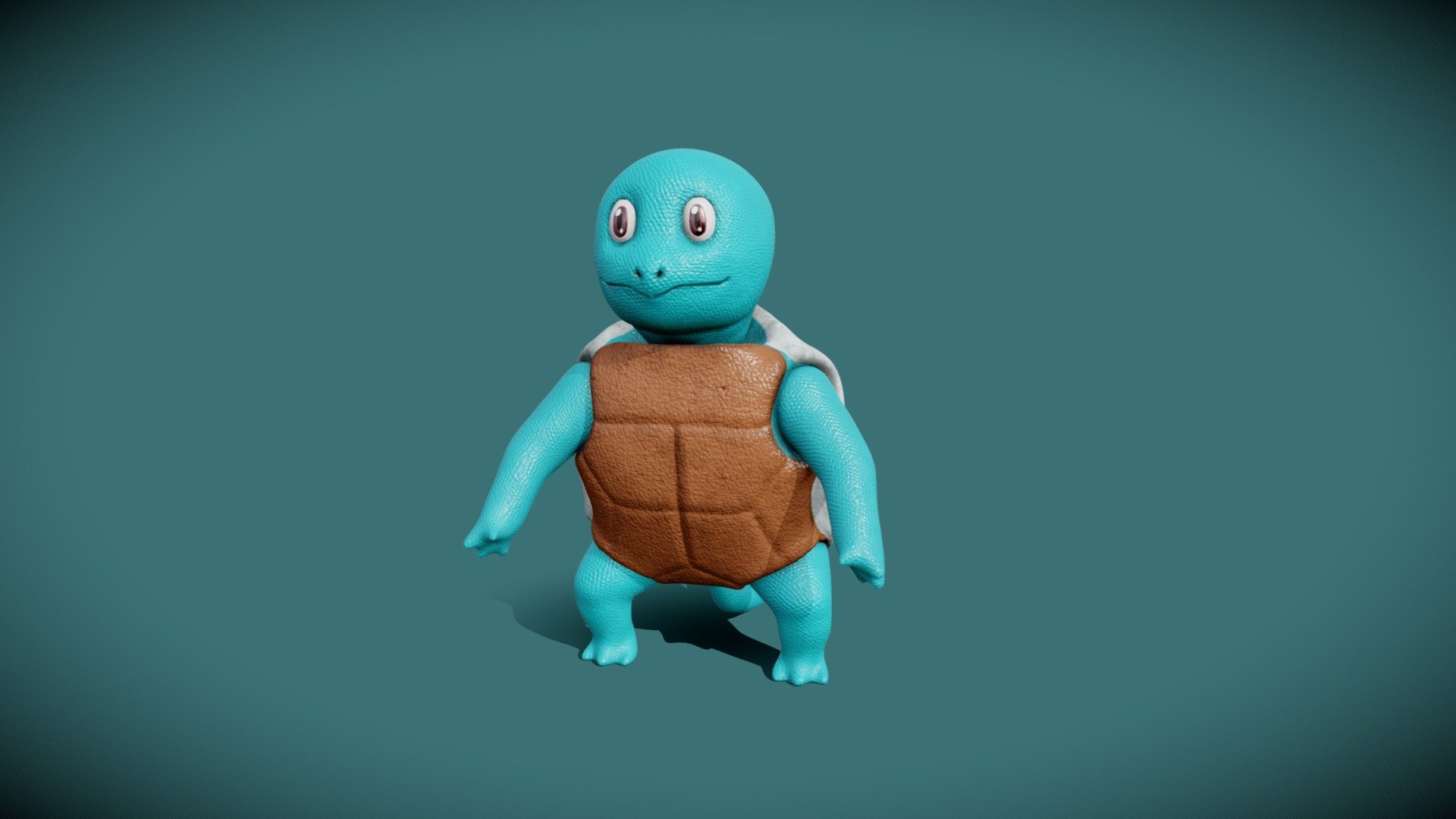 Squirtle - 3D model by Sebastian Vishnopolska (@sebasvishno) [c29e4a7 ...