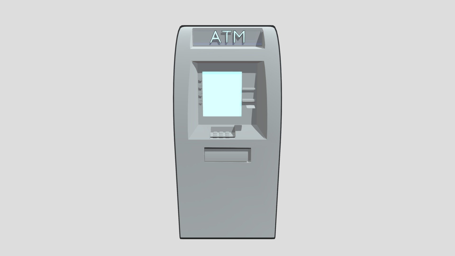 ATM - 3D model by dhimasdc9 [c29e54a] - Sketchfab