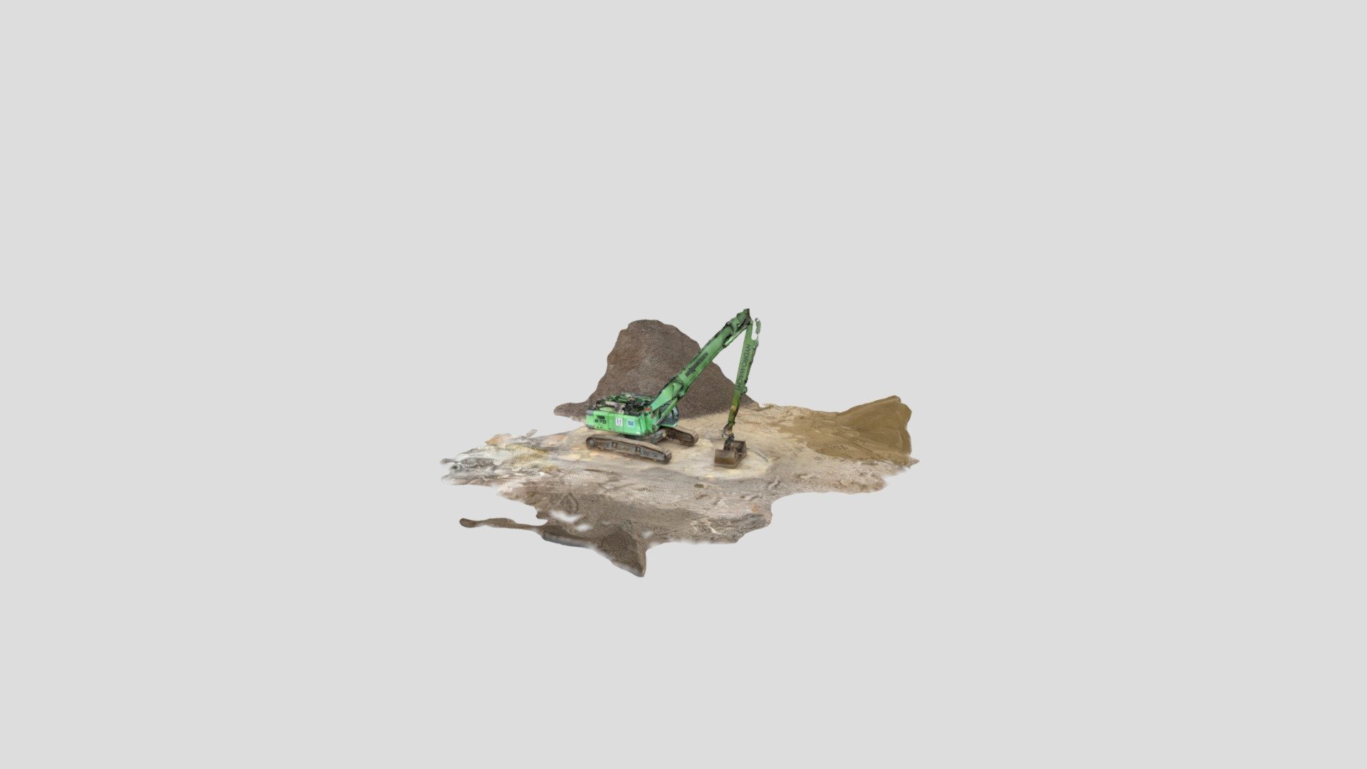 Sennebogen 870 - 3D model by teemuspanier [c29f682] - Sketchfab