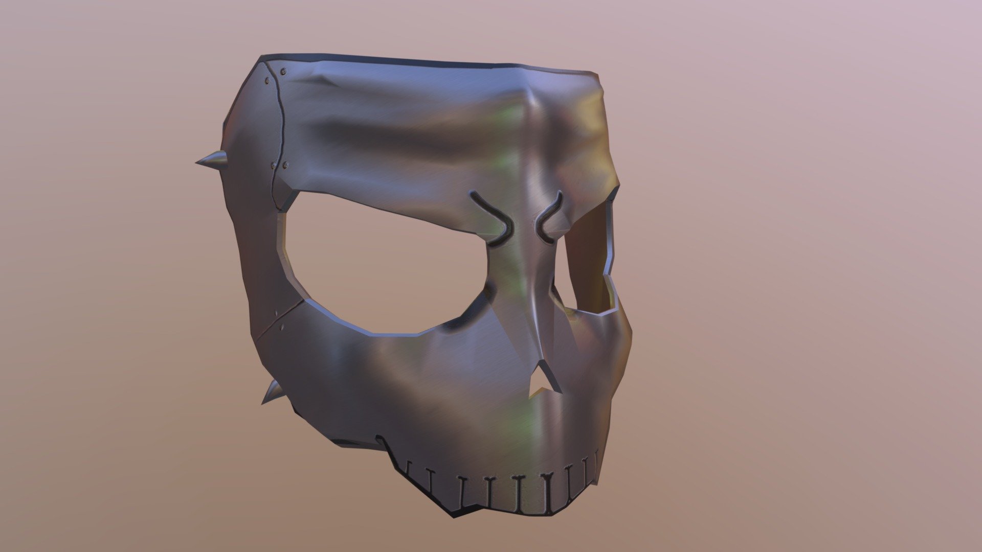 skull mask persona 5 - 3D model by daviddurso49 [c29f861] - Sketchfab