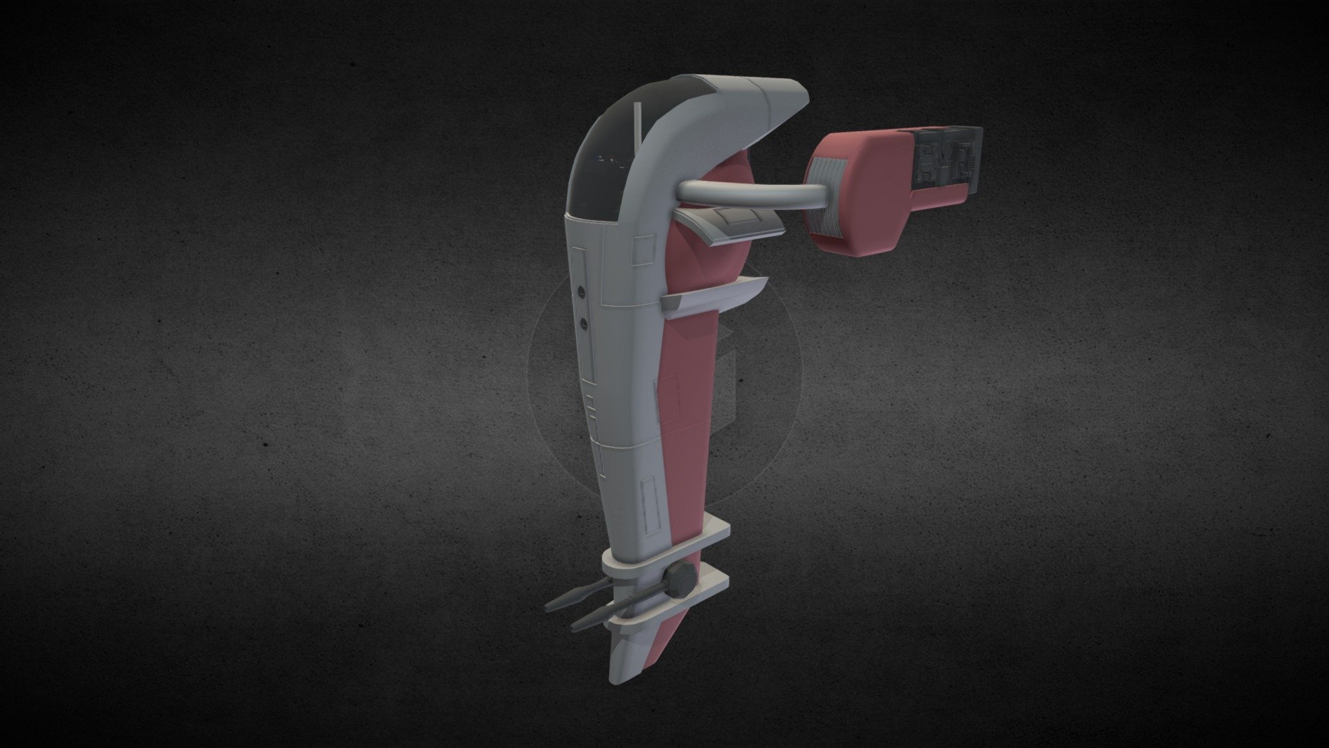 Star Wars: S-250 Chela-class Starfighter - Download Free 3D model by ...