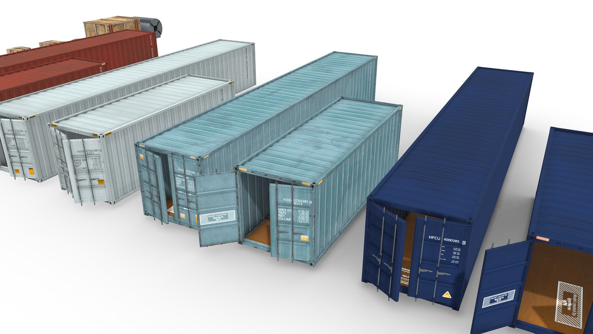 Standard Container - Buy Royalty Free 3D model by IgYerm (@IgorYerm ...