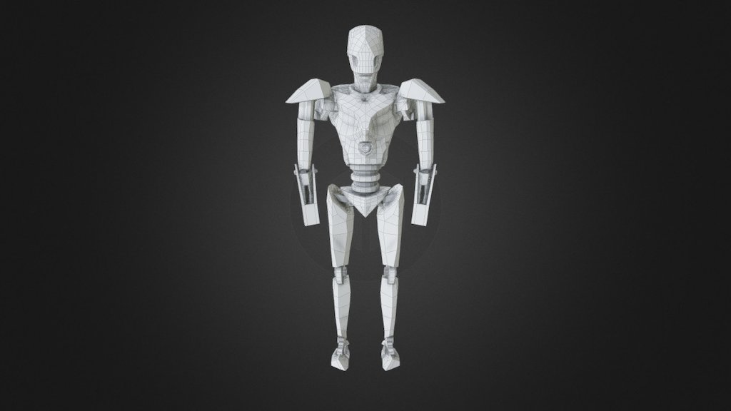 George's Robot Retopo - 3D model by zulubo [c2a0d0a] - Sketchfab