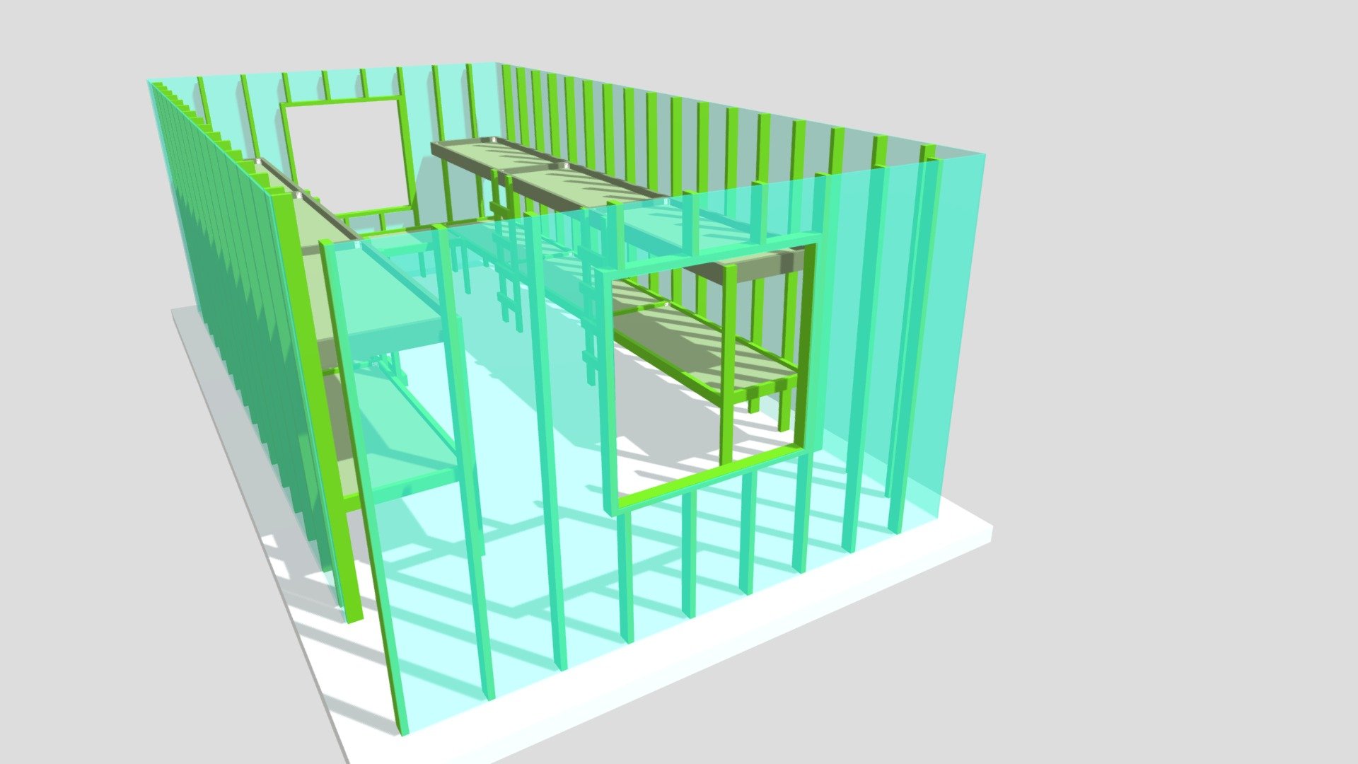 Camp Stimpson Bunk Beds - 3D model by JD Stairs (@Jkwebster14) [c2a1ab4 ...