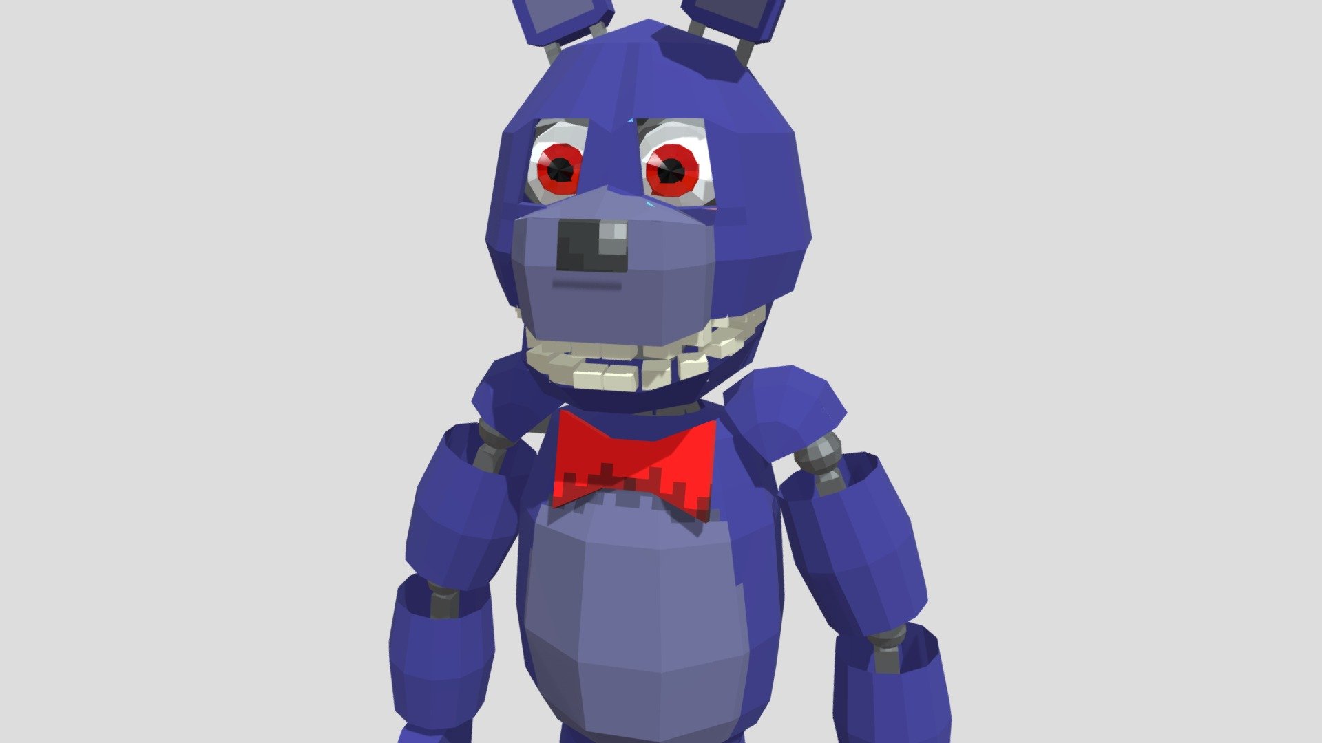 Bonnie the Bunny - 3D model by luluskate10 [c2a1abf] - Sketchfab