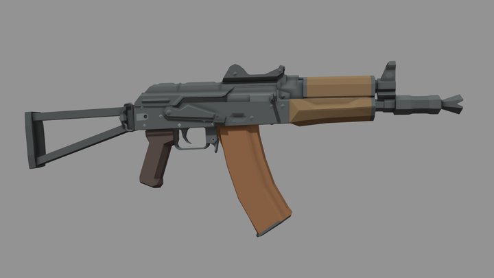Ak74u 3D models - Sketchfab