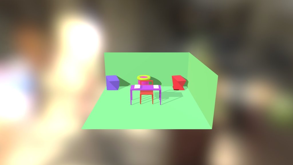 RUANG BELAJAR - 3D model by fauzi123 [c2a2b2e] - Sketchfab