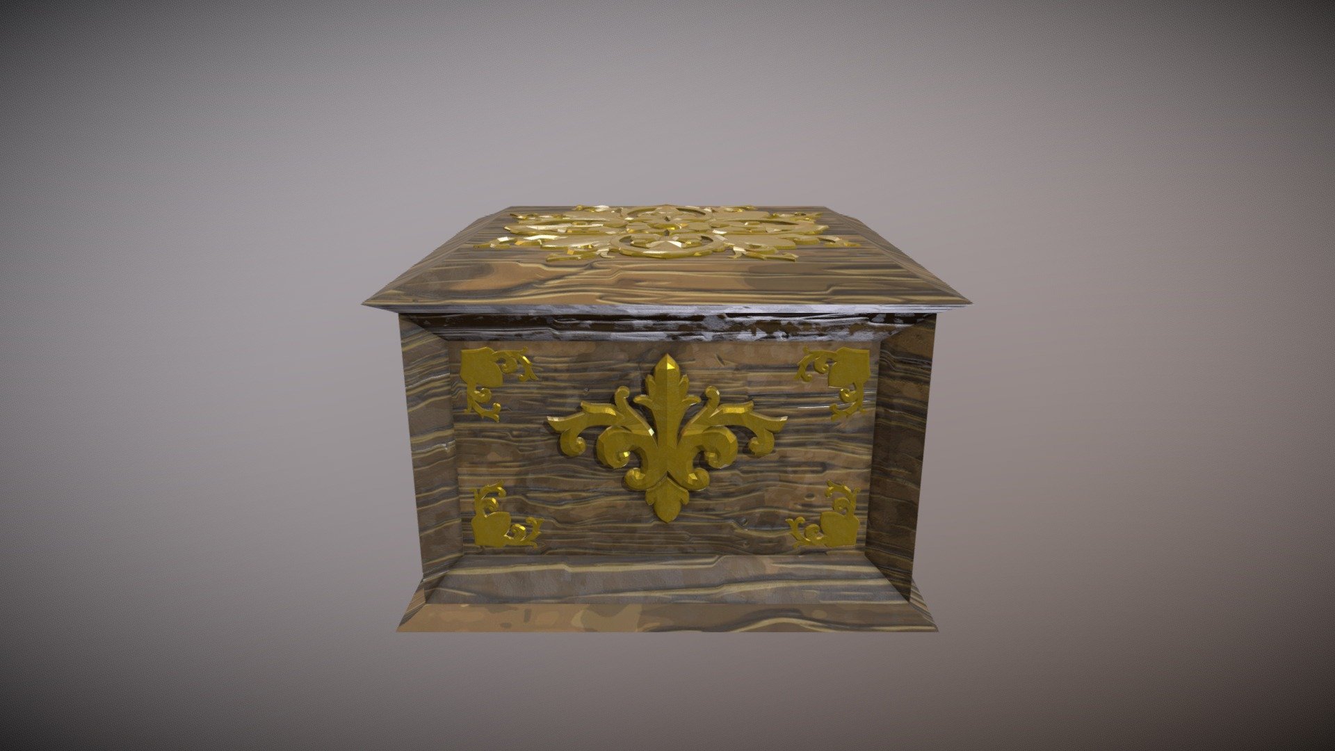 Ornamental Box - 3D model by izzharithhh [c2a4248] - Sketchfab