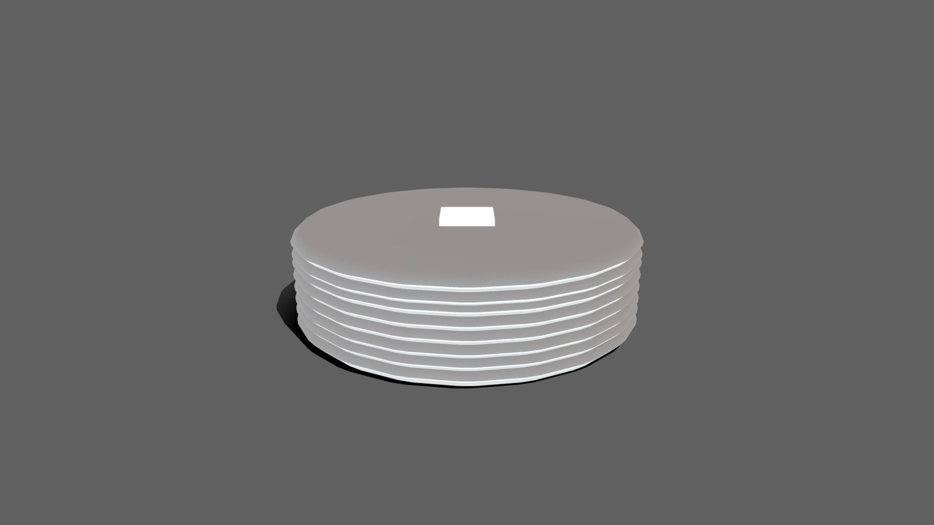 Stack of Pancakes - 3D model by abbys1116 [c2a42f1] - Sketchfab
