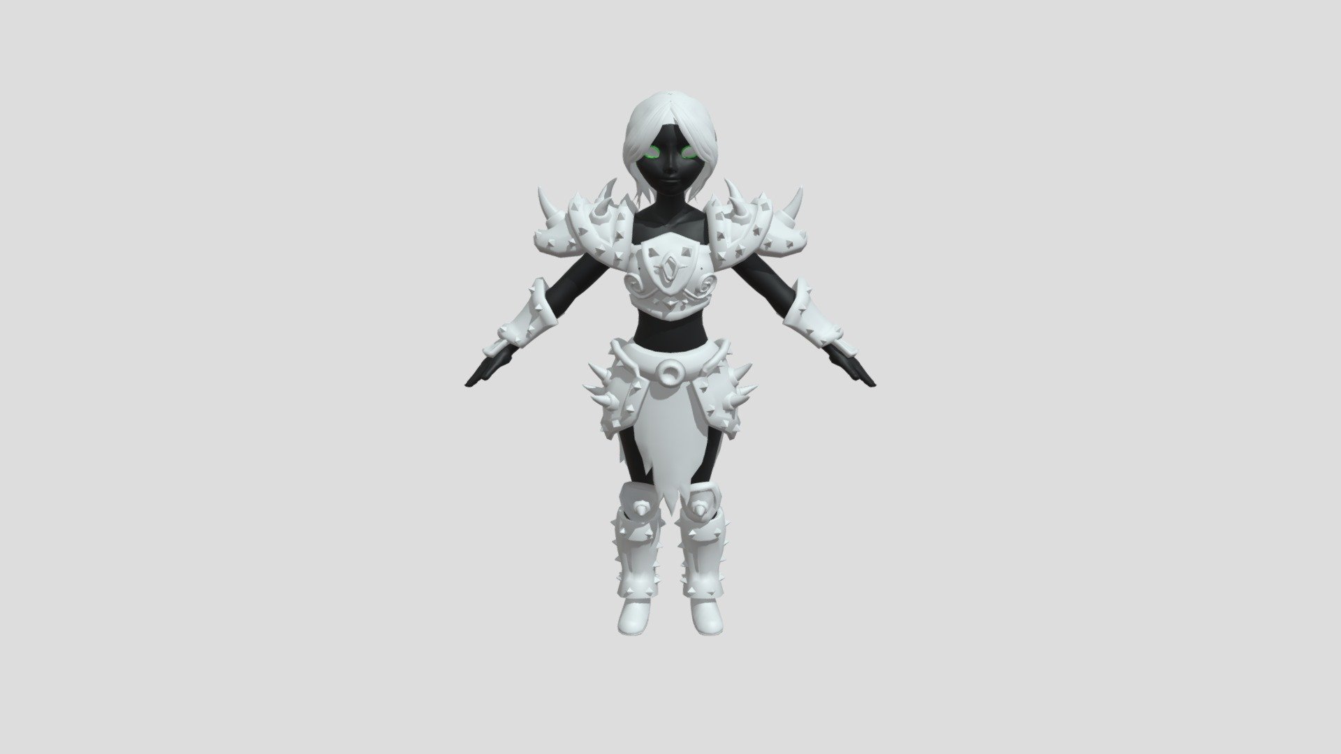 Female Char - 3D model by Sikorumbe (@alfredfabianlee) [c2a4a23 ...