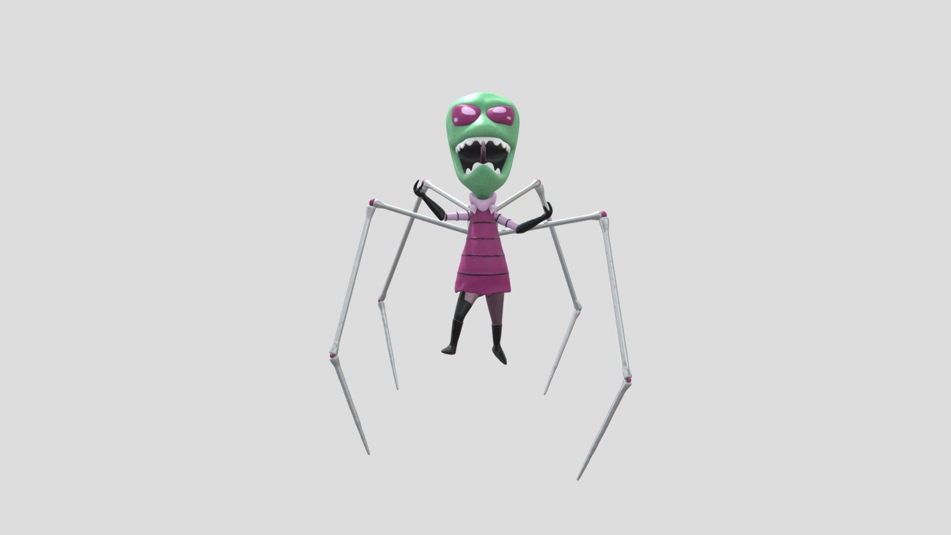 Invasor Zim - 3D model by Manucoe [c2a5395] - Sketchfab
