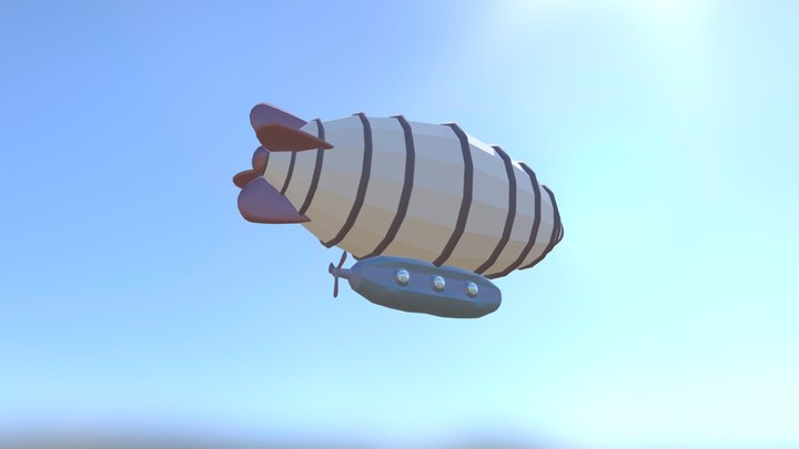 Blimp 3D models - Sketchfab