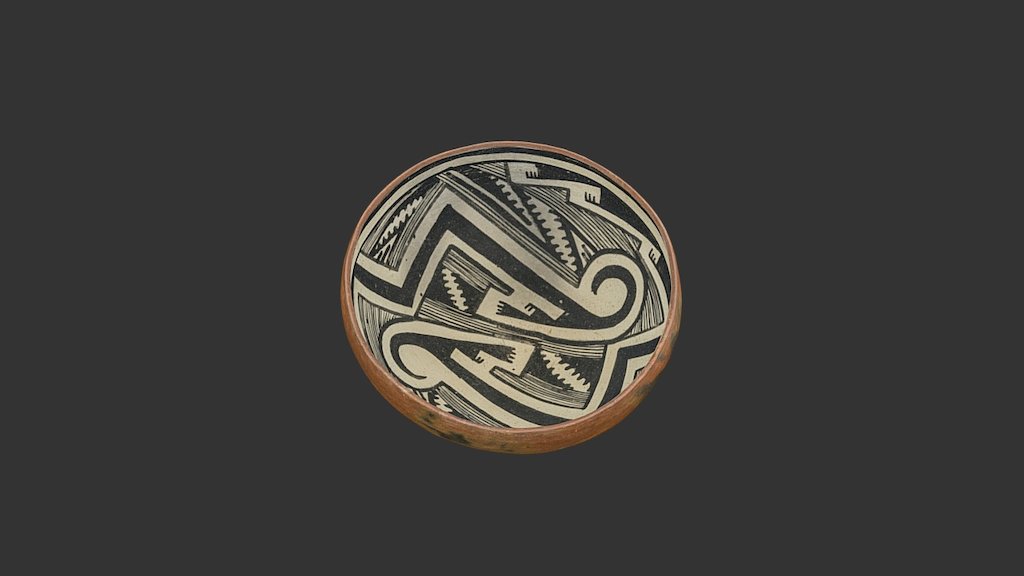 Bowl - Tonto NM 928 - 3D model by doctorlp [c2a7404] - Sketchfab