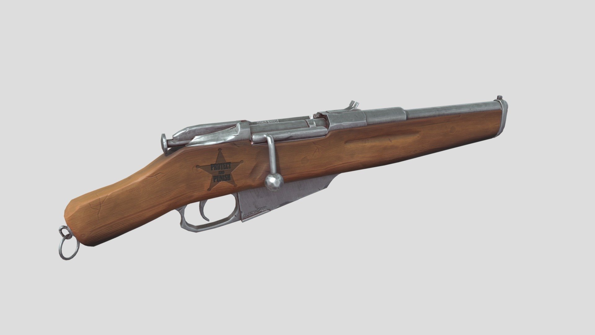 Mosin Nagant Obrez - 3D model by Telcy.Durand [c2a7f4f] - Sketchfab