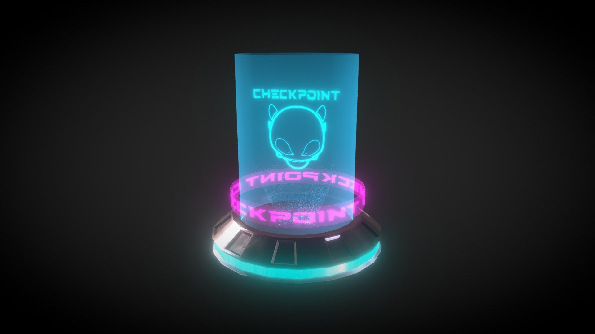 Hologram - 3D model by Luna13 [c2aacab] - Sketchfab