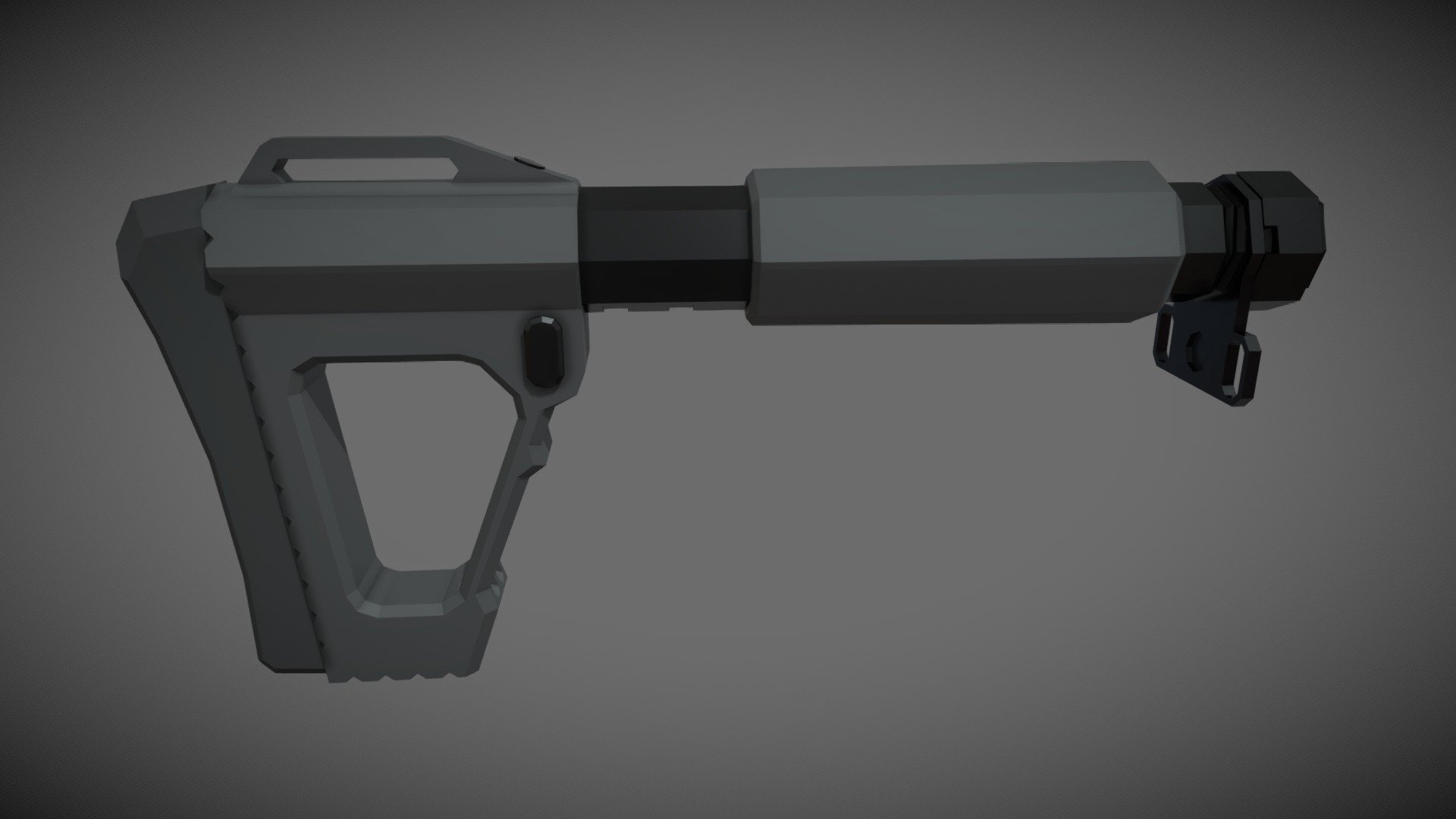 low-poly DoubleStar ACE M4 SOCOM Stock - Download Free 3D model by D_U ...