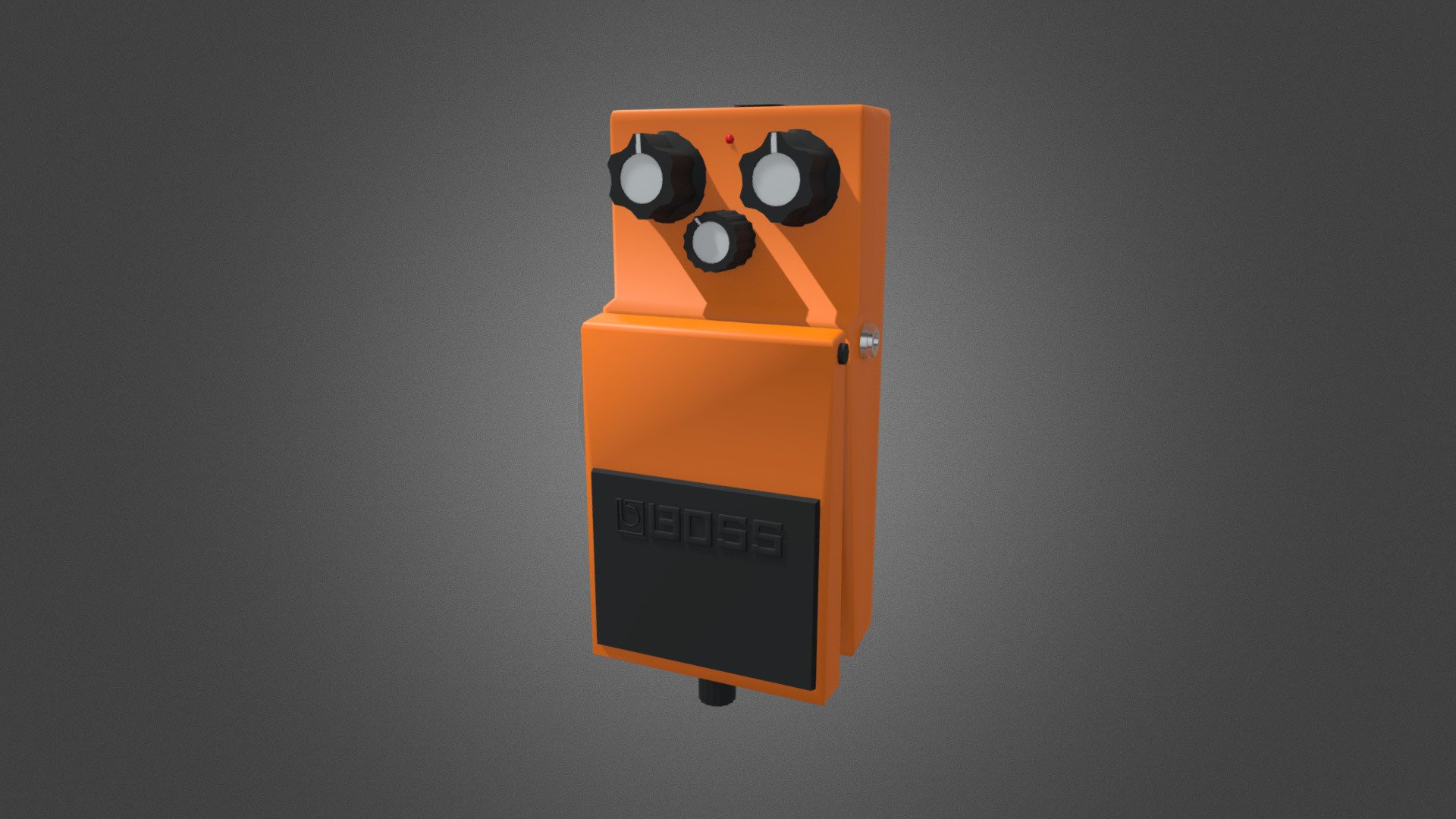 Boss DS1 Guitar Pedal - 3D model by David G (@david0o) [c2acd7a ...