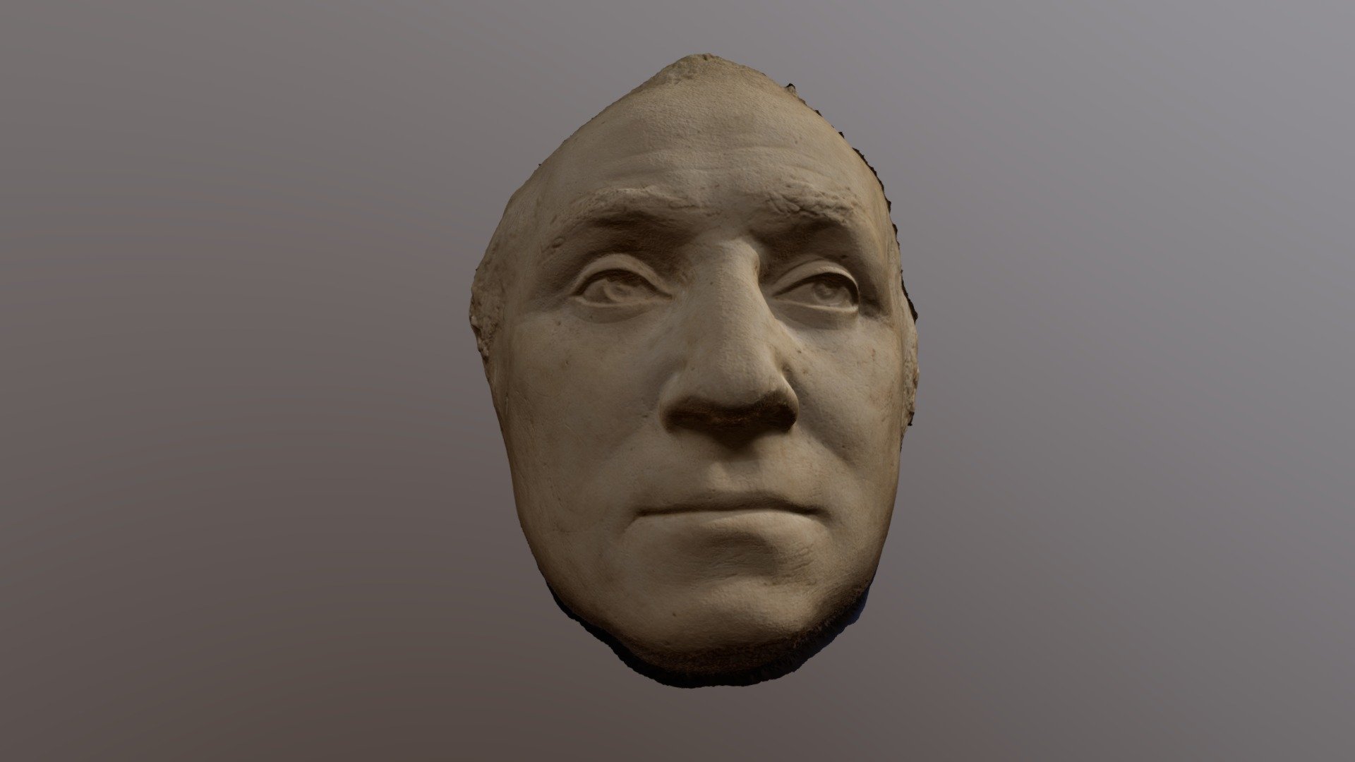 George Washington Life Mask - 3D model by Jonathan Young (@sketchdoc ...