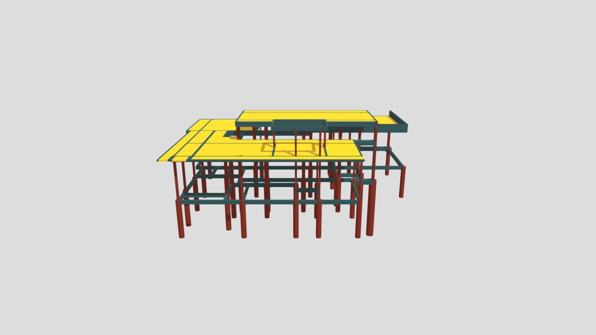 Estrutural Ric - 3D model by Mohamed.Hachem [c2b0793] - Sketchfab