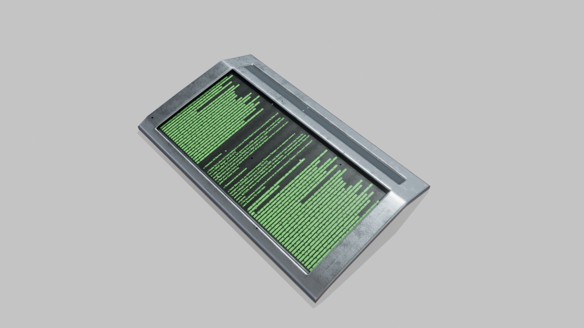 Datapad - Download Free 3D model by splodey [c2b1d96] - Sketchfab