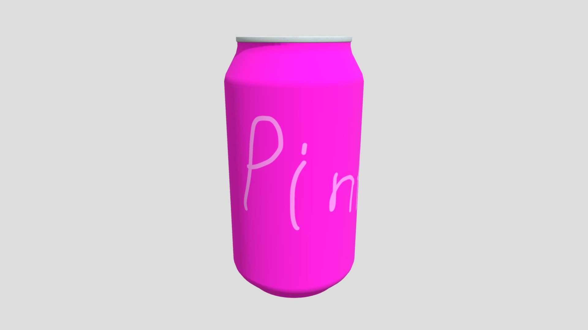 Pinkberry can - 3D model by gamingarpat [c2b1e40] - Sketchfab