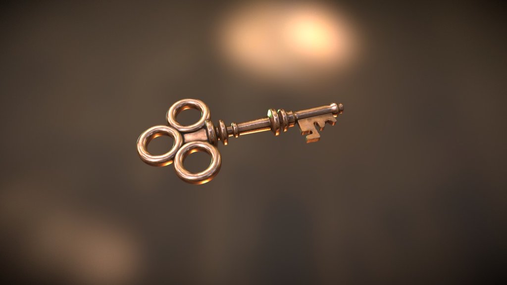 OLD KEY - 3D model by Luis (@luisyag) [c2b2cb1] - Sketchfab