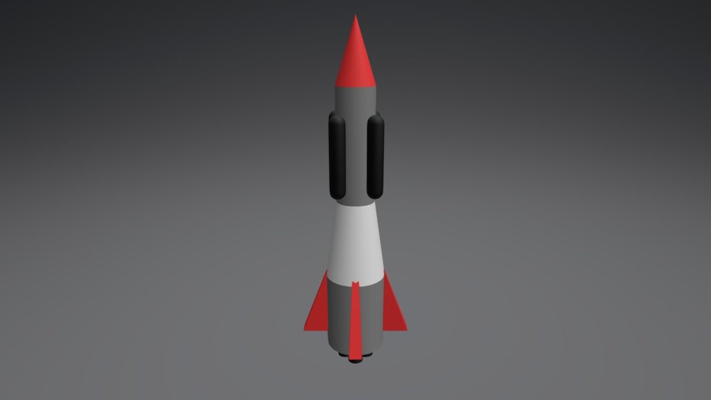 Rocket - Download Free 3D model by babis8 [c2b2d8a] - Sketchfab