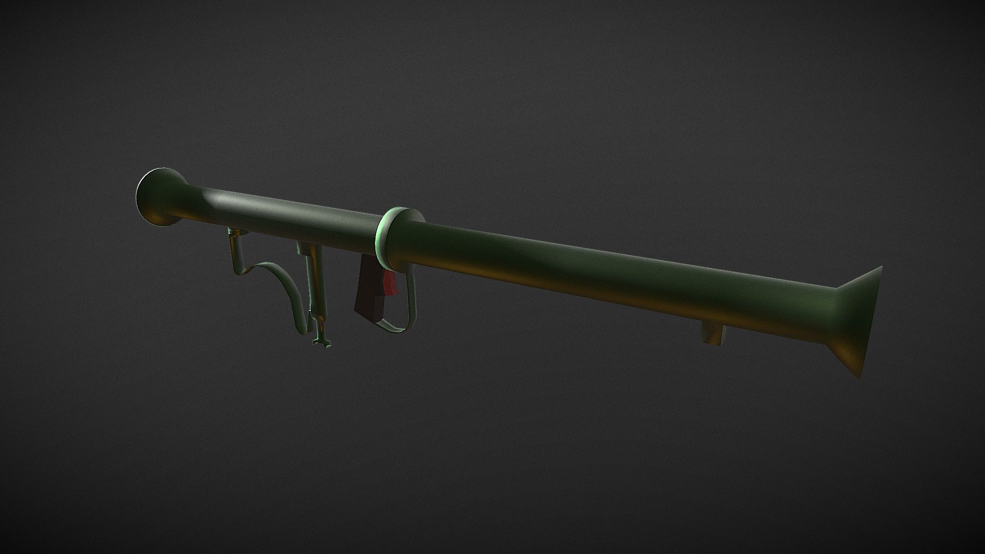 Bazooka M9 - 3D model by brunnomenxa [c2b3287] - Sketchfab