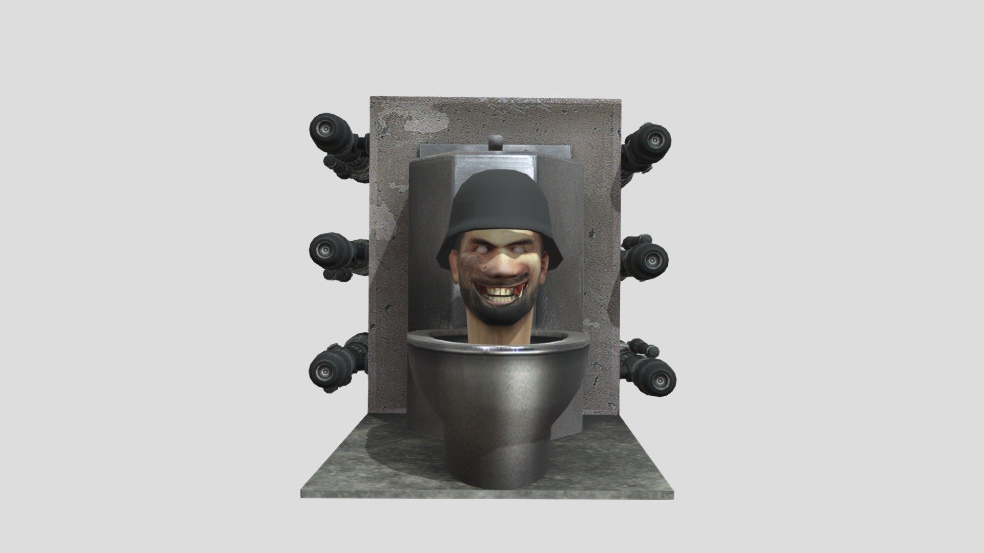 Rocket Skibidi Toliet - Download Free 3D model by BroThinksHesInTheNBA ...