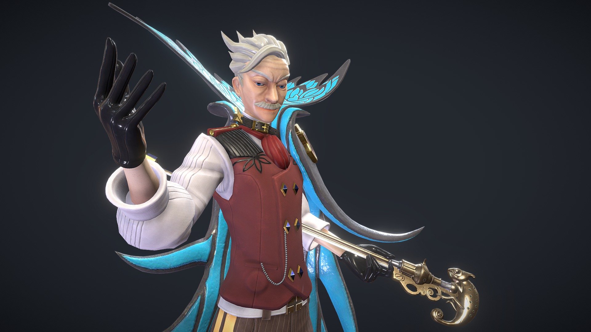 FGO - Creepy Old Guy of Shinjuku - 3D model by majinhinata [c2b6232 ...