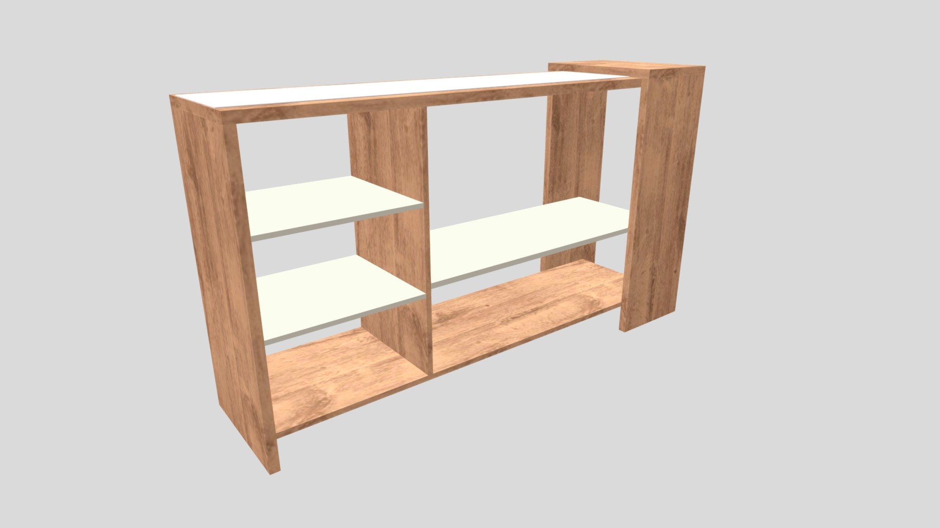 Aparador Bari - 3D model by CleittonMotta [c2b6f92] - Sketchfab
