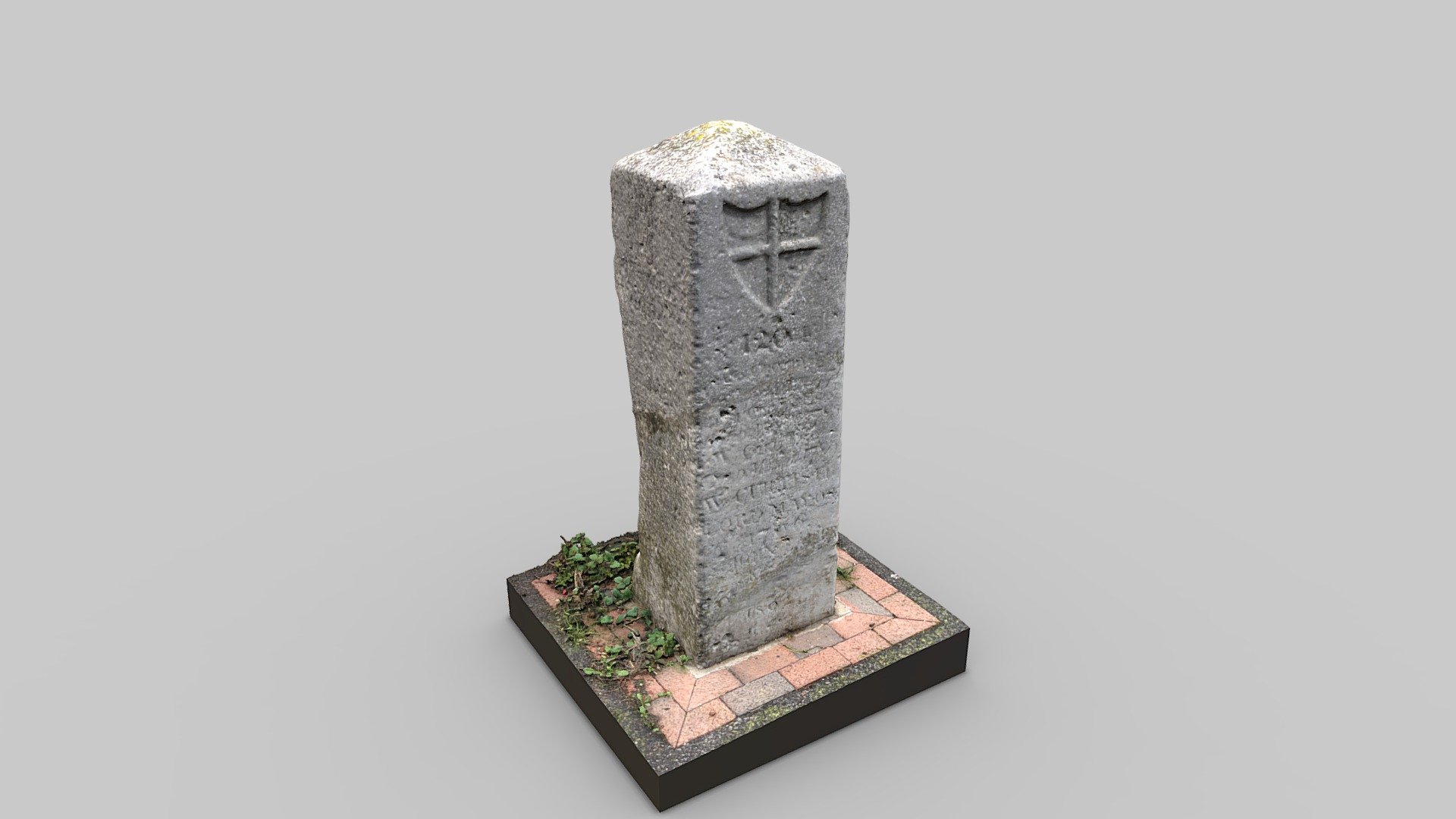 Lower Upnor Boundary Stone - Download Free 3D model by artfletch ...