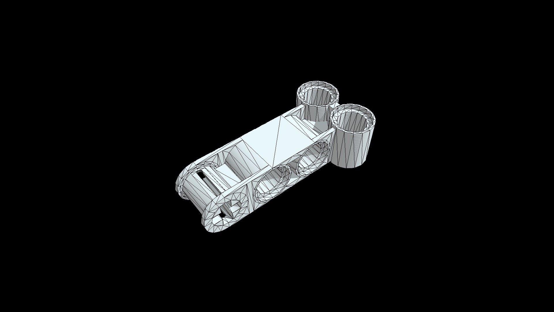 Axle and Pin Connector Perpendicular Double - Download Free 3D model by ...