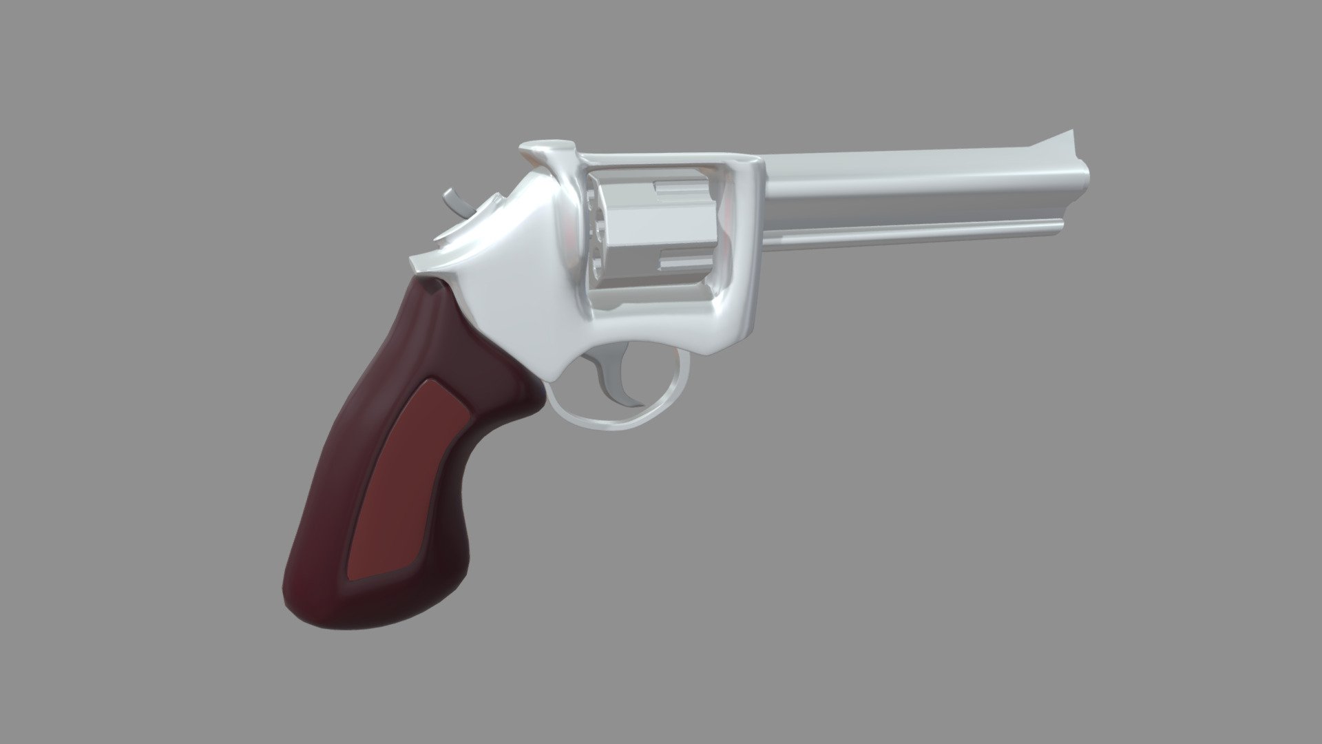 Revolver - w/ Mag - Download Free 3D model by BlenderGuy (@blender_guy ...