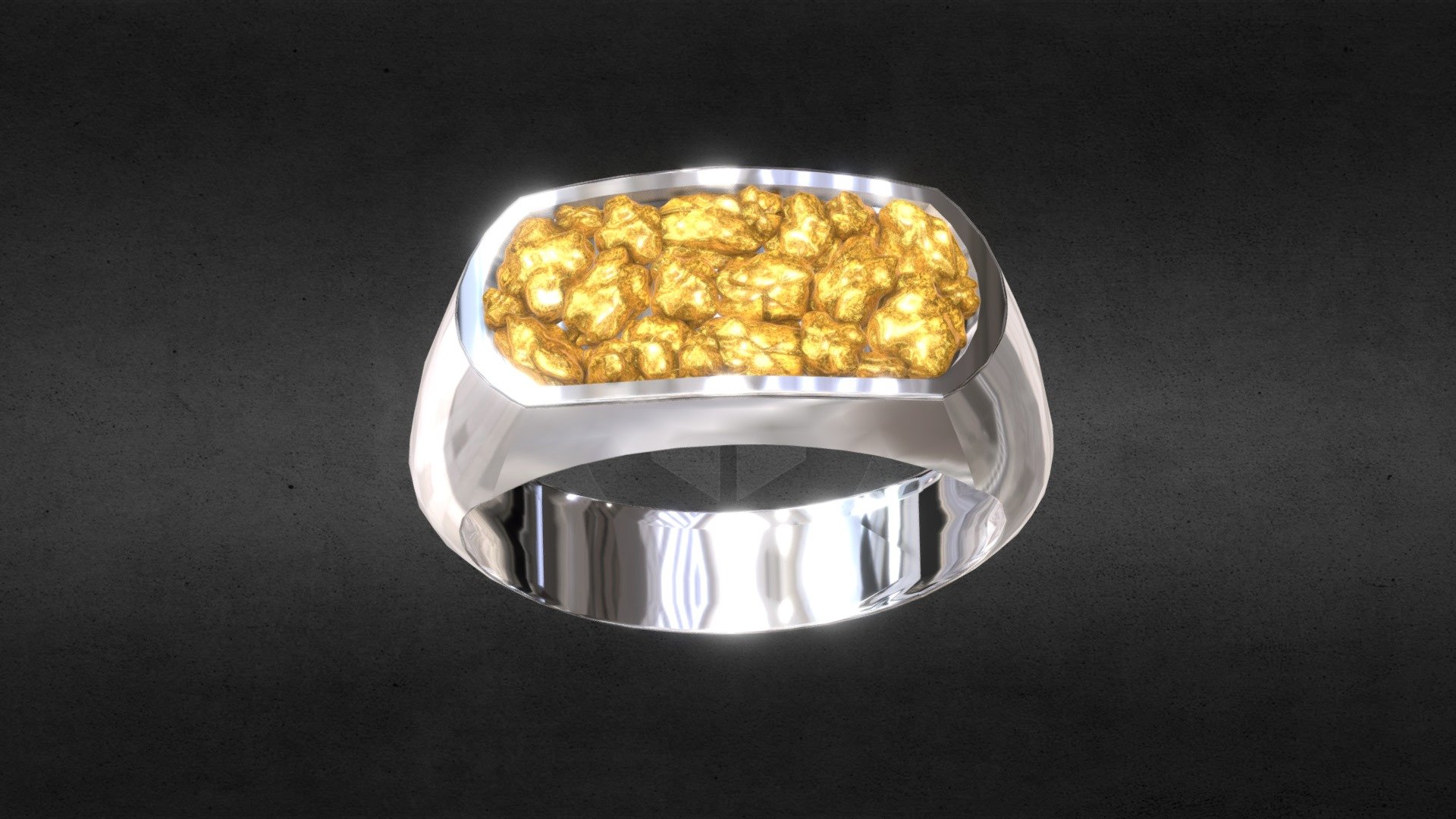 horizontal signet ring - 3D model by CYRUS_NATURAL_GOLD [c2ba862 ...