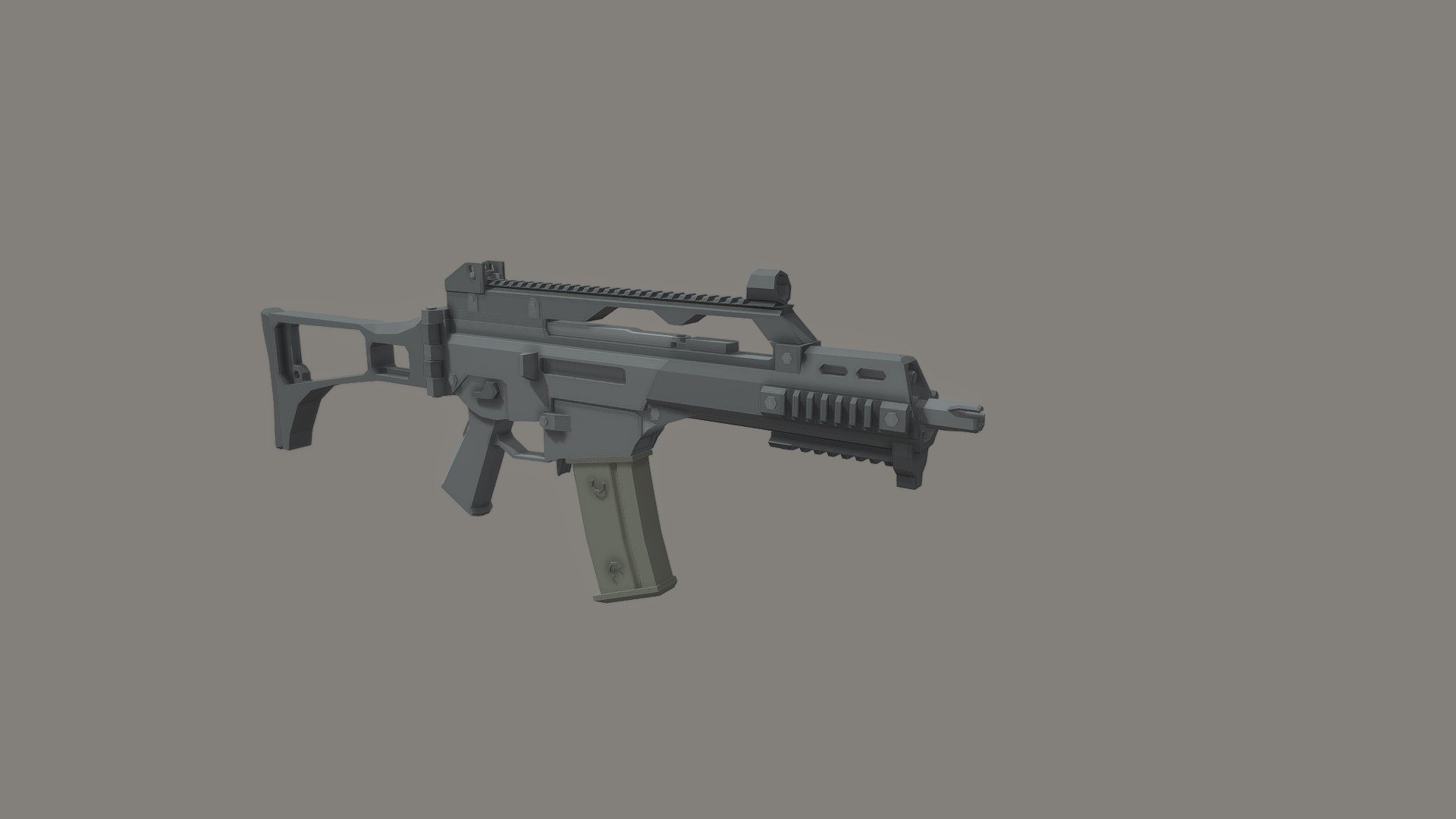 HK G36C - 3D model by Merukitty [c2ba92f] - Sketchfab