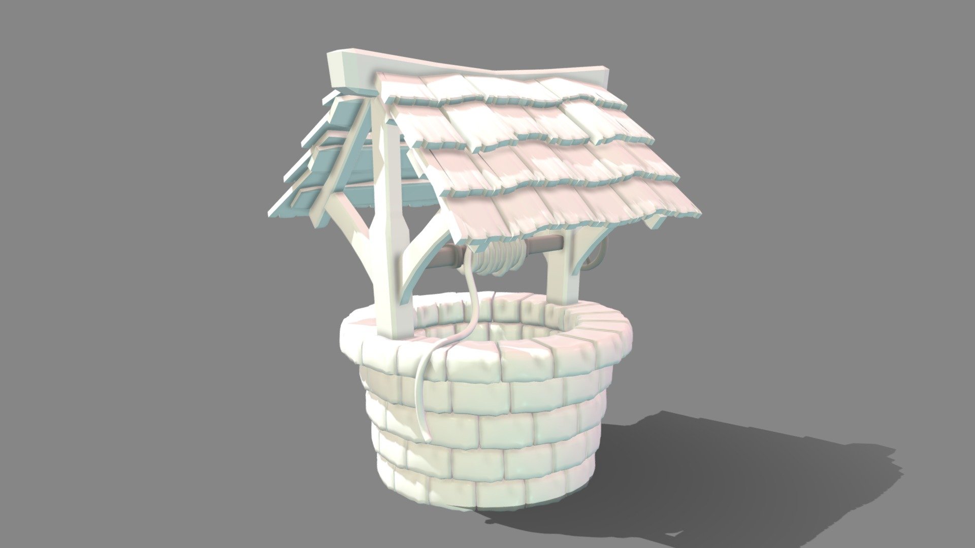 Water Well - 3D model by Beatriz Mariano (@beasoft) [c2bbddf] - Sketchfab