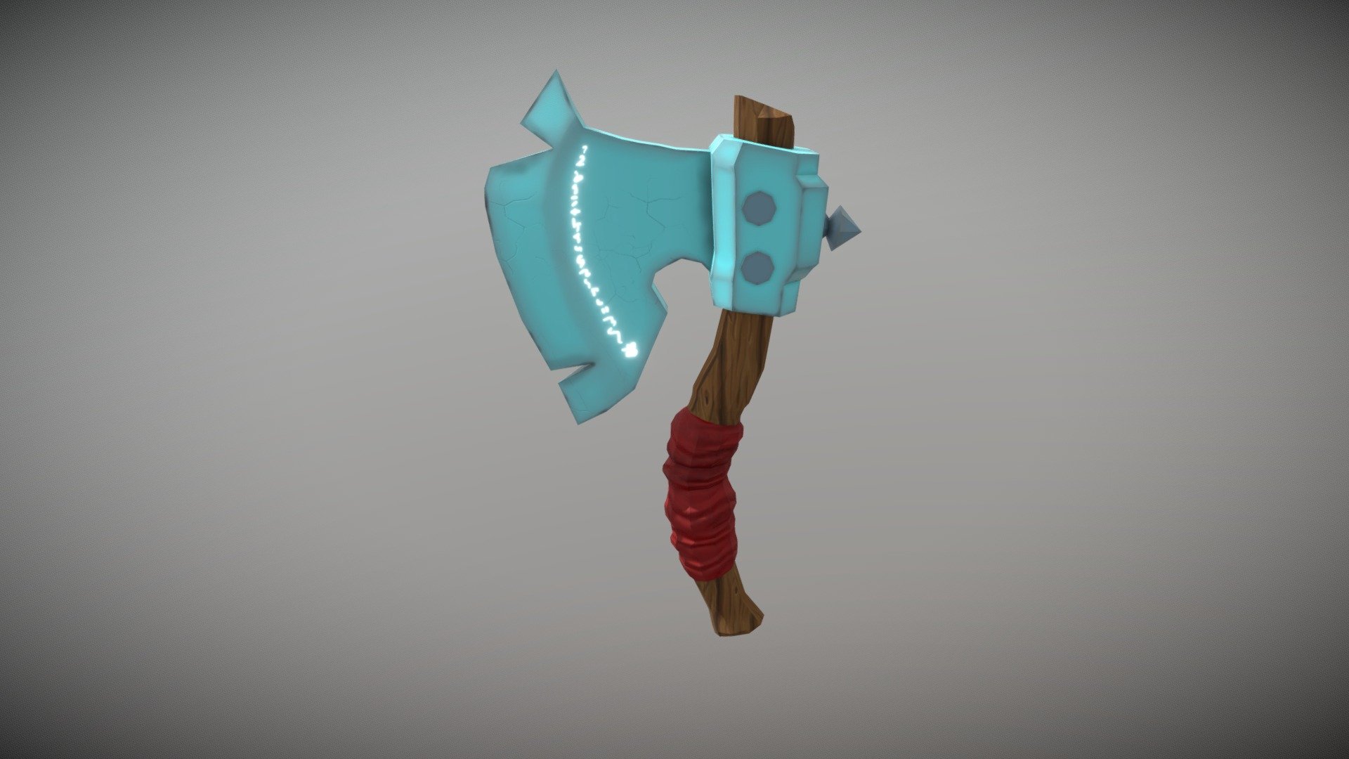 Low Poly Axe - 3D model by Tomas Peralta (@TomasPeralta) [c2bcfaf ...
