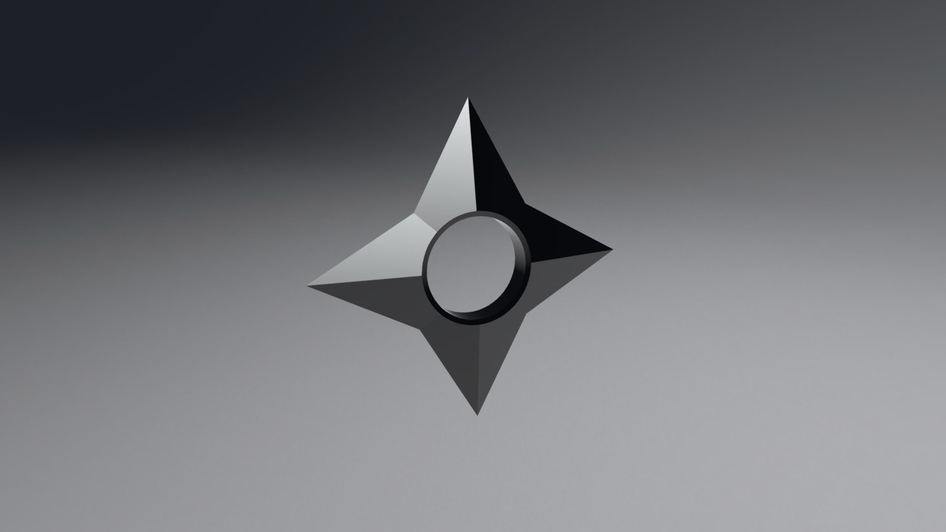 Shuriken from Naruto. - 3D model by Fatih Şahin (@deeptricksy) [c2bd70a ...