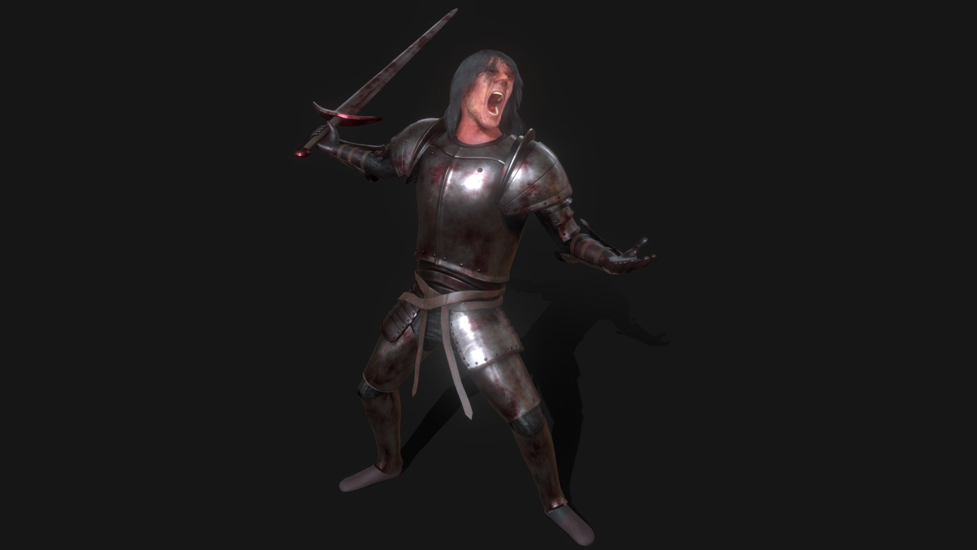 Knight - Download Free 3D model by bkflinn [c2bdb84] - Sketchfab