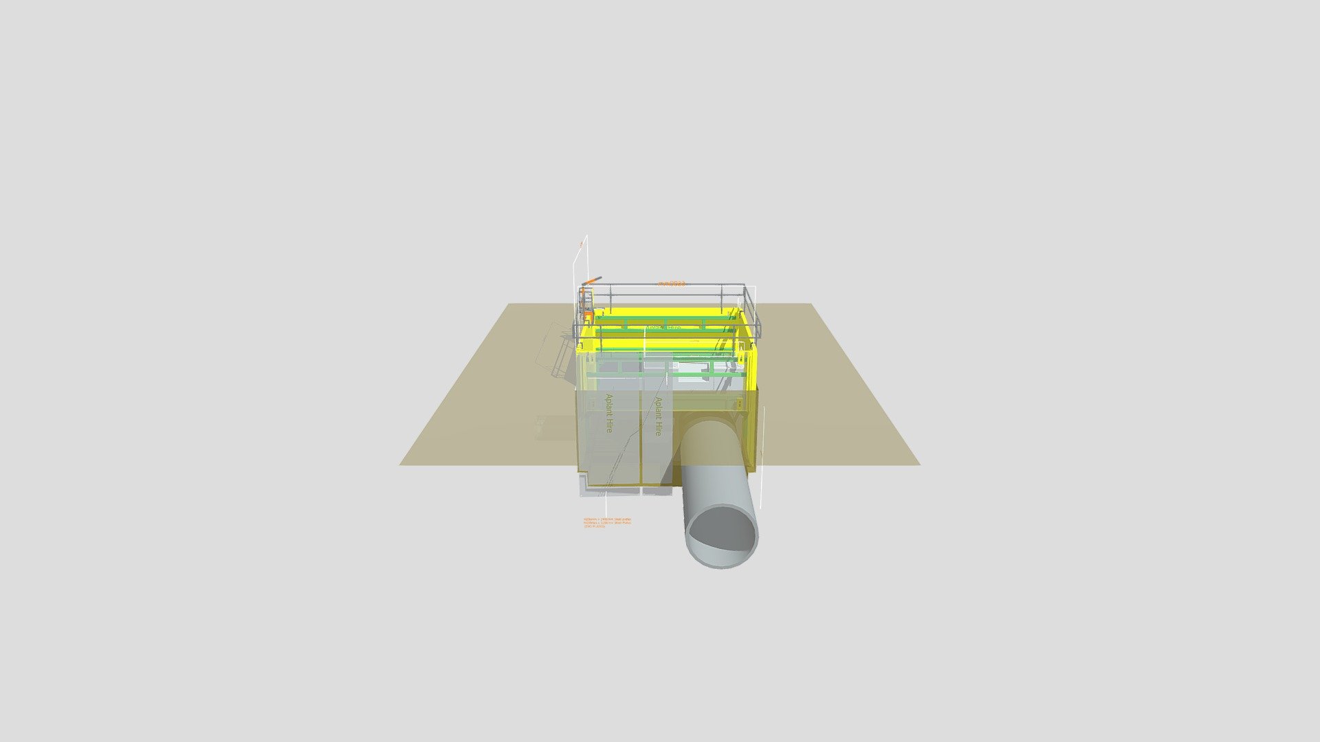 Pad Civil Zone 3500-North Pit Excavation Live Mo - 3D model by Aplant ...