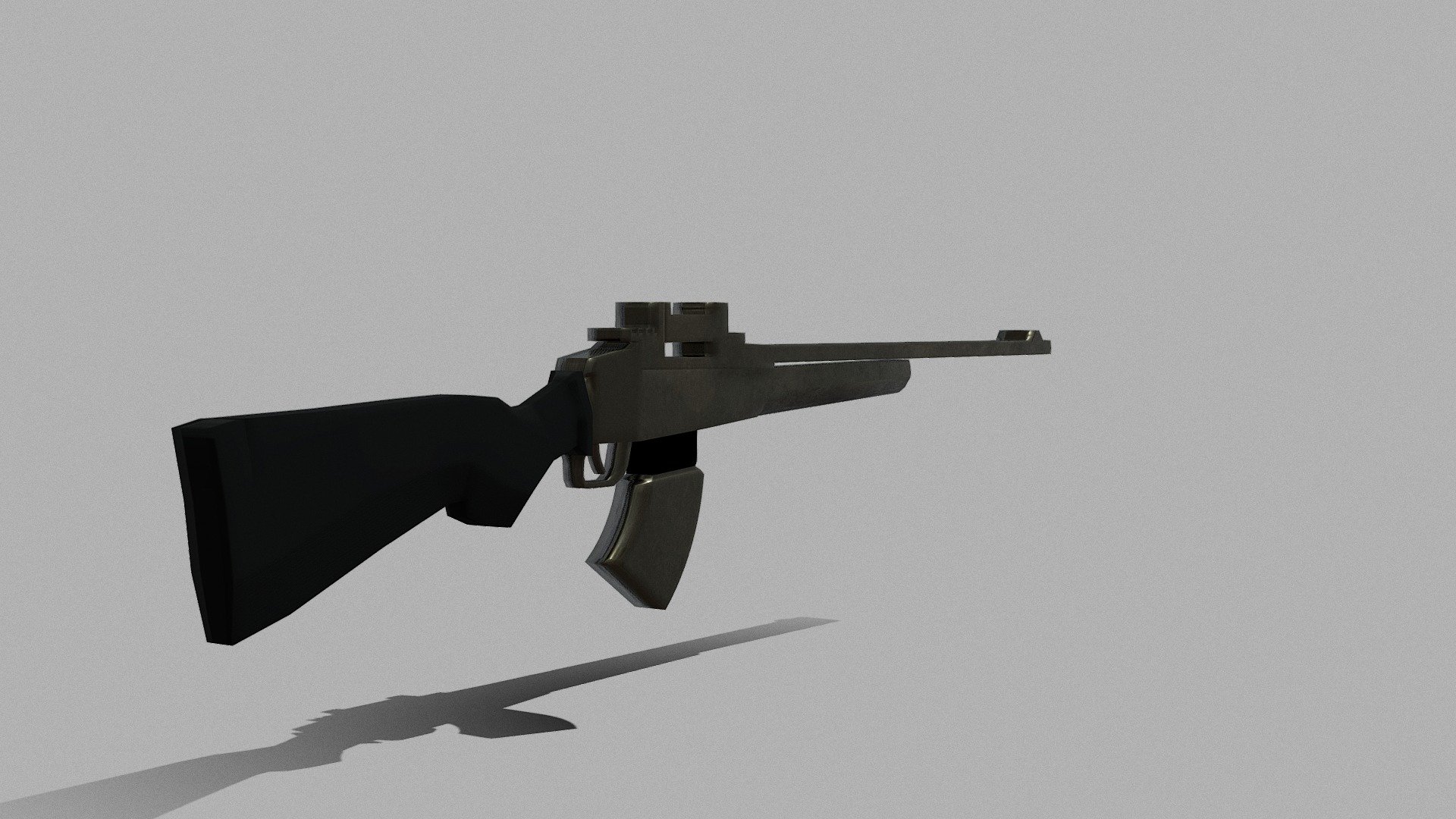 rifle - Download Free 3D model by aziz (@AZlZ) [c2c1701] - Sketchfab