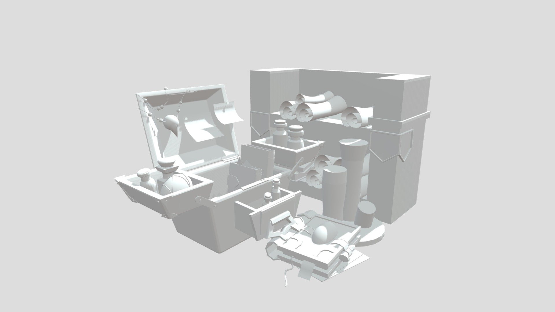 Junk_ Box_3_2 - 3D model by Shawn2k1738 [c2c1860] - Sketchfab